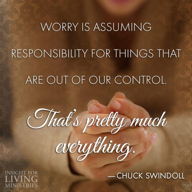 To Worry Is To Sin? – Inspirational Christian Blogs
