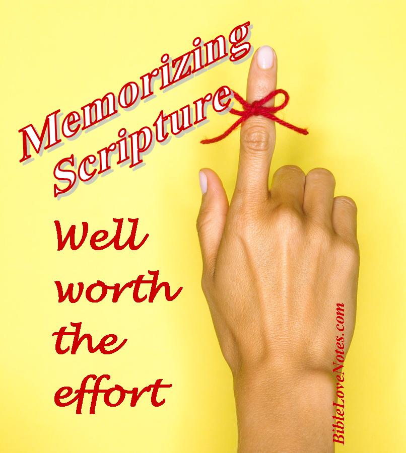 Why Memorize Scripture Inspirational Christian Blogs