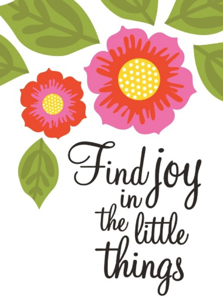 Find Joy In A Few Small Things – Inspirational Christian Blogs
